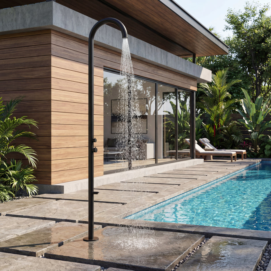 316 Marine Grade Stainless Steel Outdoor Showers – 316 Outdoor Showers